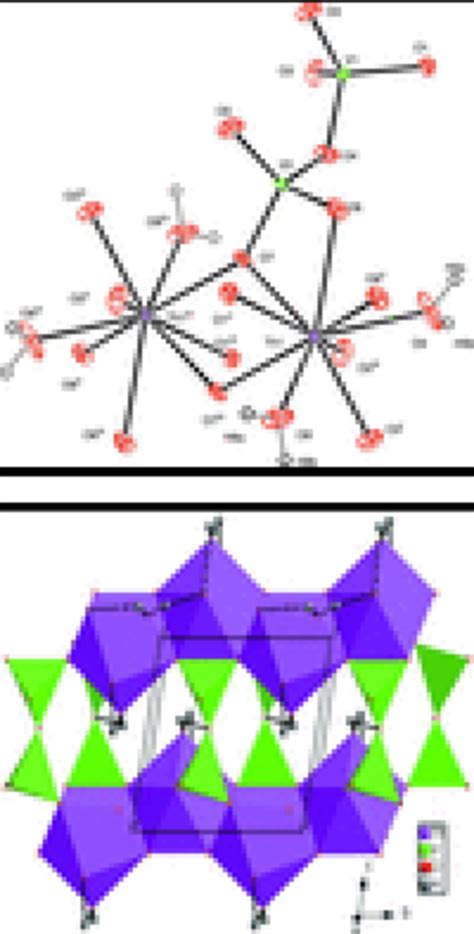 A Three Dimensional Polyhedral View Of The Crystal Structure Of The Download Scientific Diagram