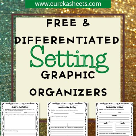 Setting Graphic Organizers Free And Differentiated Eureka Sheets
