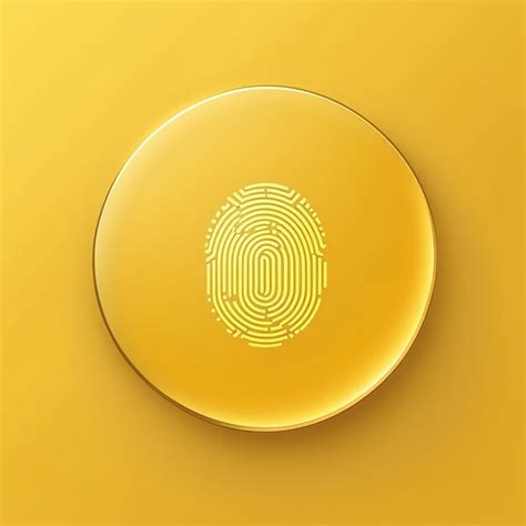 Premium Ai Image Fingerprint Icon