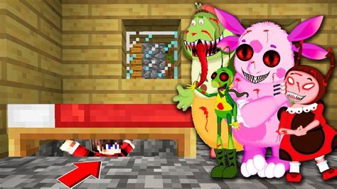 Я СПРЯТАЛСЯ ПОД КРОВАТЬЮ В МАЙННКРАФТЕ ОТ ЕХЕ Youtube