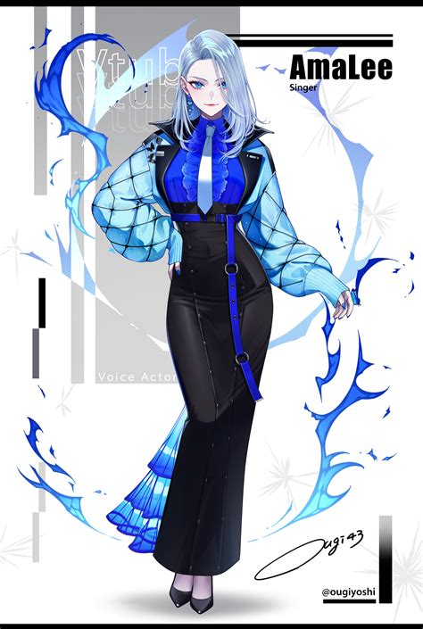 Chimachi Monarch Amalee Indie Virtual Youtuber Absurdres Commentary Request Commission