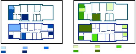 Spatial Mapping Of A Temperature And B Relative Humidity For Each Download Scientific