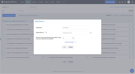 Create Data Rules How To Manageengine Endpoint Dlp Plus