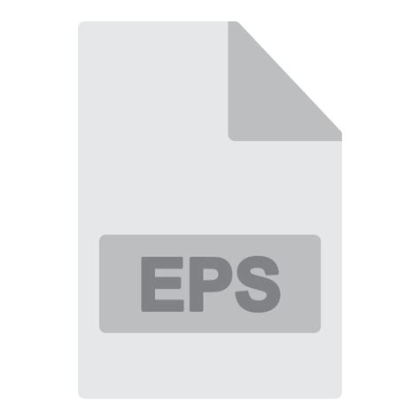 EPS File Generic Color Fill Icon