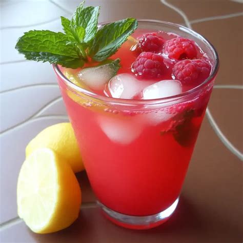 Raspberry Mint Lemonade Recipe