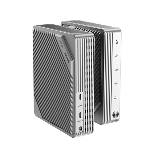 Acasis 4 Bay 40gbps M 2 Nvme Raid Ssd Enclosure Compatible With Thunde