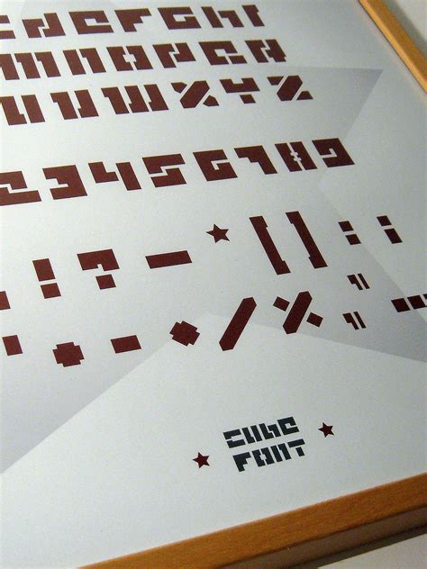Cube Font Behance Behance