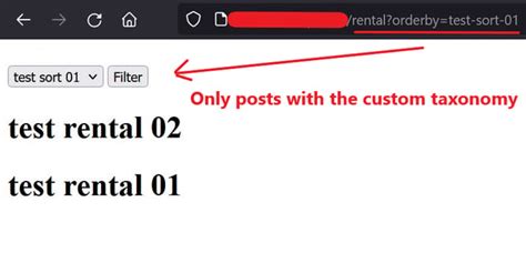 Php How To Filter Archive Posts Based On Custom Taxonomy In Wordpress Stack Overflow