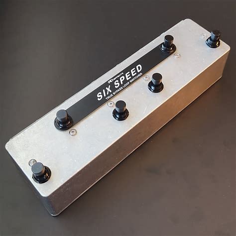 Six Speed True Bypass Loop Switcher Rd Effects Reverb