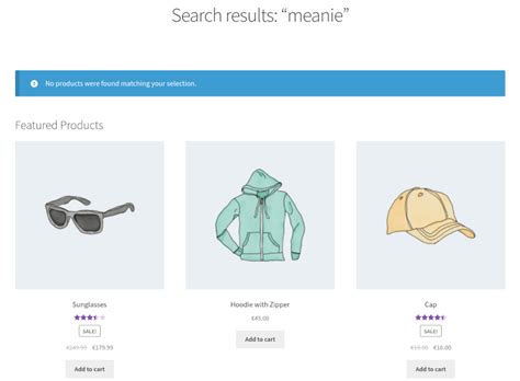 Upgrade Your Woocommerce No Products Found Page Cssigniter