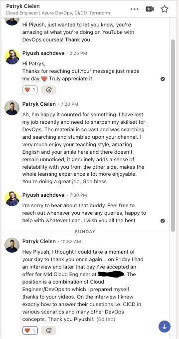 Piyush Sachdeva On Linkedin Another Success Story 🚀 It Is Their