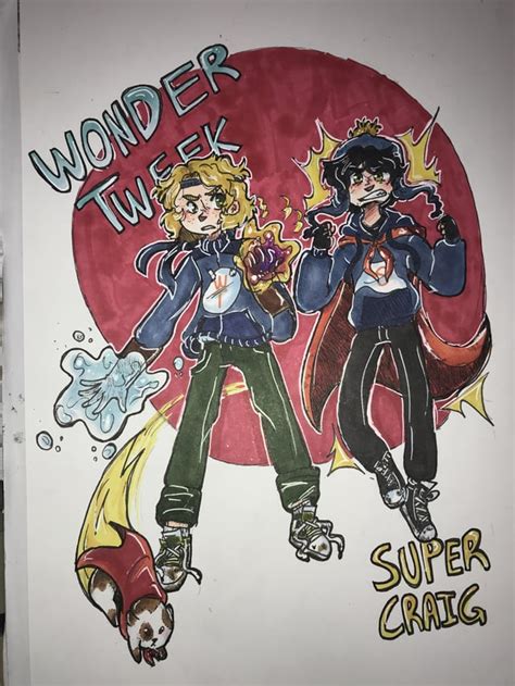 Wonder Tweek⚡️ And Super Craig👊🏻 Fanart