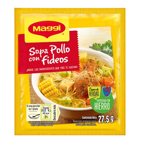 Comprar Sopa Maggi De Pollo Con Fideos 27 5g Walmart El Salvador