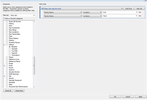 solved filter on start and end baluster not working autodesk community