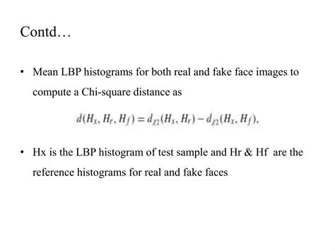 Face Spoofing Detection Using Texture Analysis Ppt