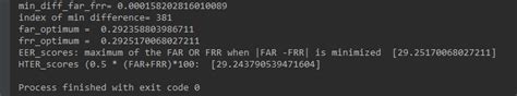 Tensorflow Calculating Eer With Anomaly Detection Using Lstm In