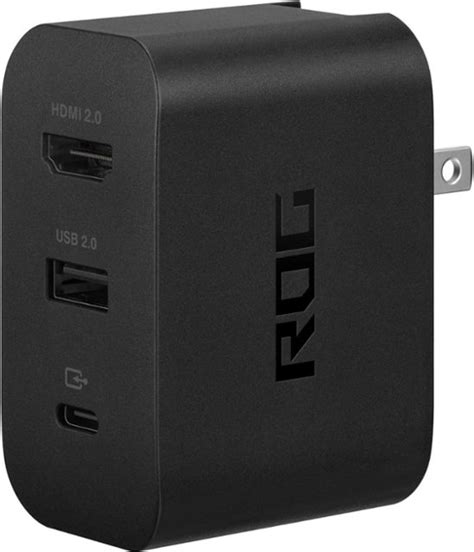 Compact Asus Rog Hdmi Charger Dock Lets You Plug The Rog Ally Or Other Devices Into A Tv While