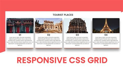 How To Make Responsive Cards With Css Grid No Css Media Queries Youtube
