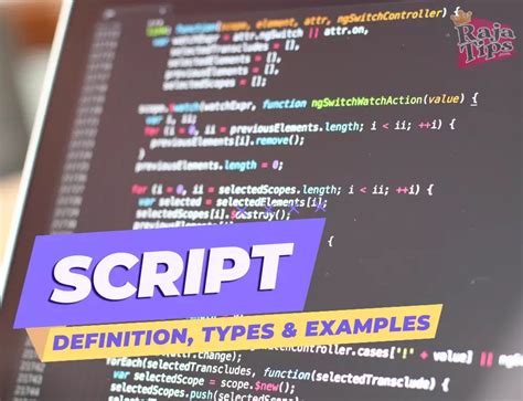 Script Definition Types Examples And How To Create Them
