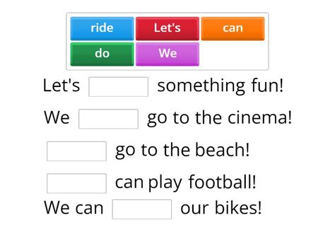 Go Getter 1 UNIT 5 Things I Can Do Vocabulary Lesson 4 Let S Do