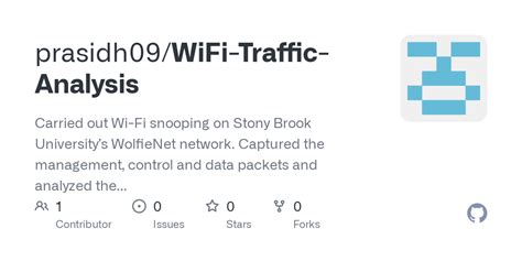 Github Prasidh Wifi Traffic Analysis Carried Out Wi Fi Snooping On Stony Brook Universitys