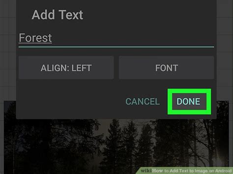 How To Add Text To Image On Android Steps With Pictures