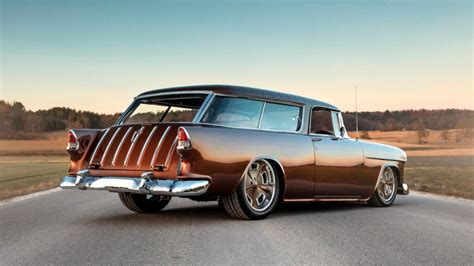1955 Chevy Nomad Custom To Cross Mecum Auction Block