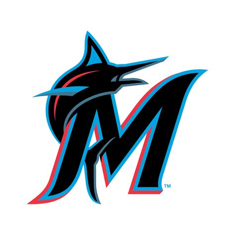 Miami Marlins Logo Baseball Team Sports Branding Free Png