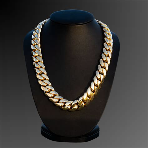 20 Mm Miami Cuban Link Chain
