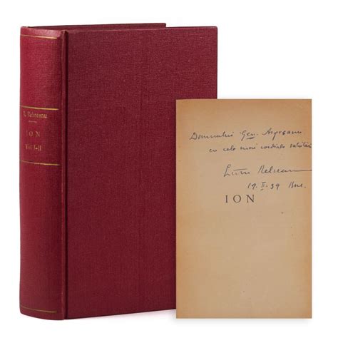 Liviu Rebreanu Ion 1939 Două Volume Colligate
