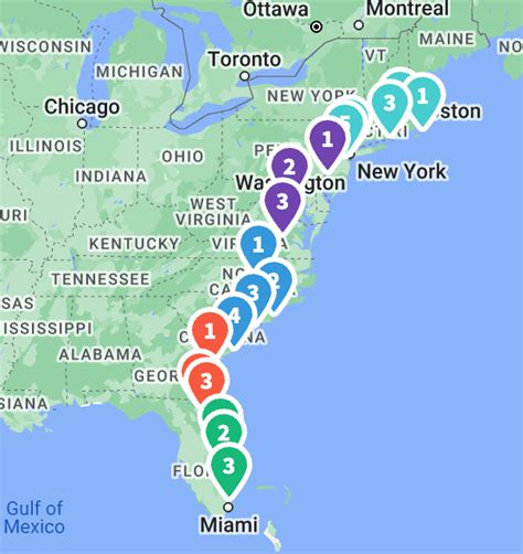 The Best Usa East Coast Road Trip Daisies Abroad