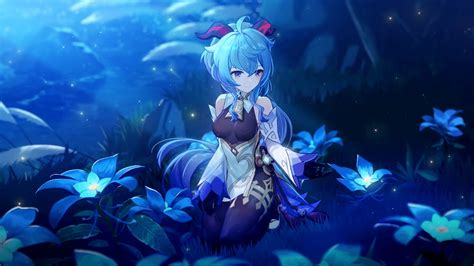 Genshin Impact Desktop Wallpaper Ganyu Forest Background 4k Hd Porn Porn Sex Picture