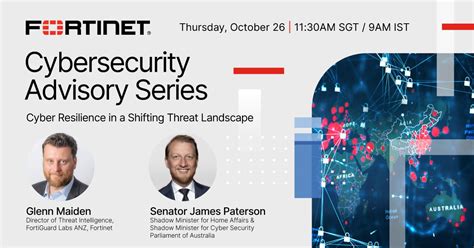 Join Fortinets Cybersecurity Advisory Series Fortinet Posted On The Topic Linkedin