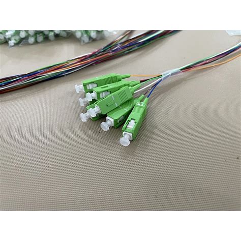 48 Core Mpo Apc Sc Apc Single Mode Sm Multi Core Fan Out Fiber Optic Patch Cable Lszh G652d