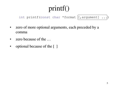 PPT Printf PowerPoint Presentation Free Download ID