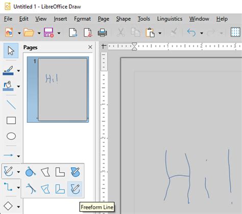 Linux Free Sketching On LibreOffice Draw Unix Linux Stack Exchange