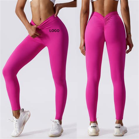 Quick Dry Spandex Leggings Scrunch Butt Workout Tight Yoga Pants