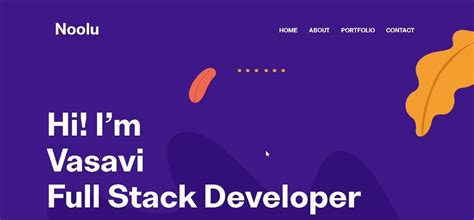 vasavi noolu on linkedin webdevelopment responsivedesign html css bootstrap portfoliowebsite…