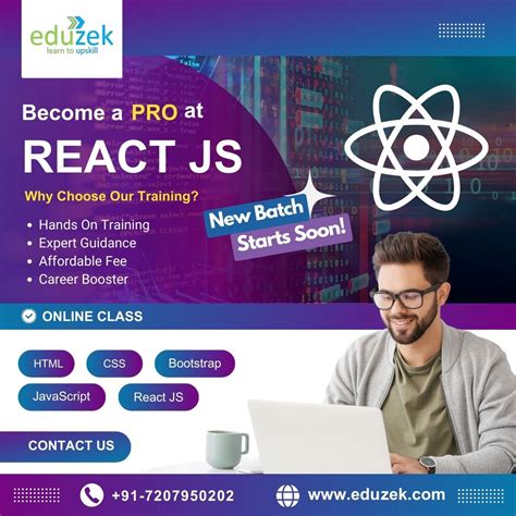 Eduzek On Linkedin Reactjs Onlinetraining Reactjs Javascript Html