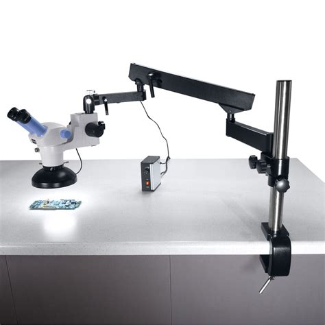 Stereo Microscope With High Articulating Arm — Au