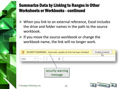 Ppt Excel 2013 Level 2 Unit 1 Advanced Formatting Formulas And Data