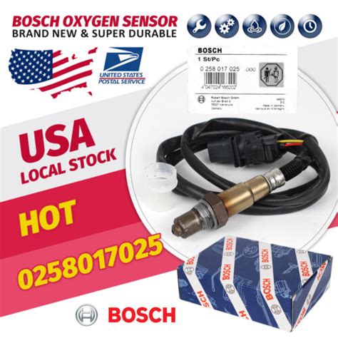 17025 Lsu4 9 Bosch O2 Uego Wideband Oxygen Sensor For Plx Aem 30 2004 0258017025 Ebay