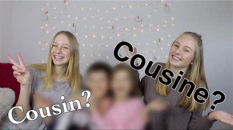 Wer Kennt Uns Besser Cousin Oder Cousine I Finja And Svea Youtube