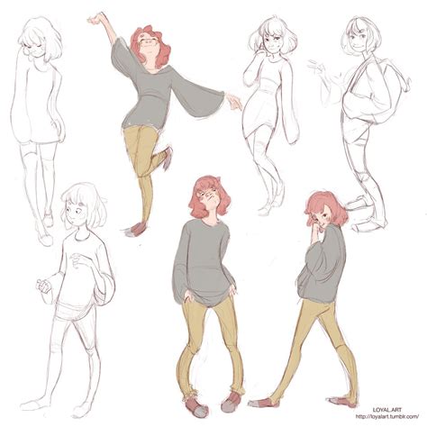 Girl Poses Drawing At Explore Collection Of Girl