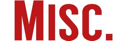 About Misc Magazine