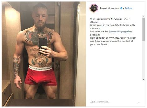 La Obscena Foto Publicada Por Conor Mcgregor Que Generó Una Ola De