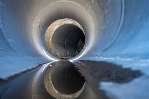 Large Pipe Inside Smaller Pipe Stock Image Image Of Diameter Structure 315521197