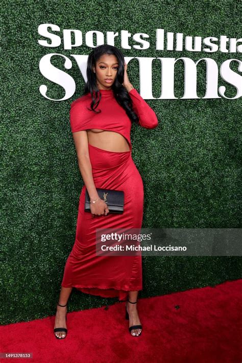 Angel Reese Attends The 2023 Sports Illustrated Swimsuit Issue Launch News Photo Getty Images