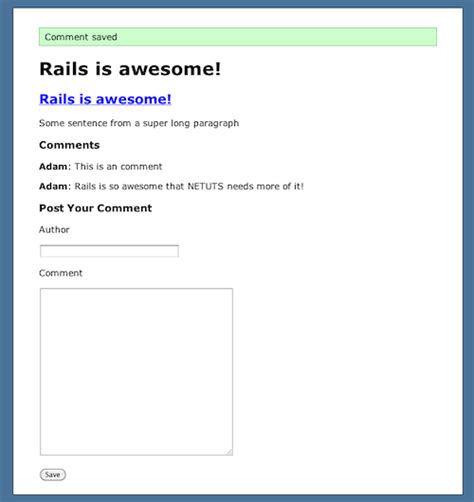 Examples Of Rails Flash Messages In Their Immediate Context R Rails
