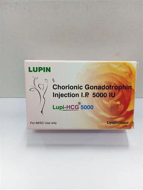 Lupi Hcg 5000 Iu Inj Chorionic Gonadotrophin 5000 Iu Injection At Rs 450 Vial Human